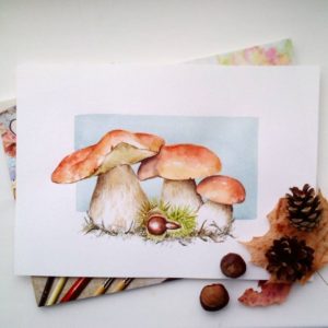 Cómo dibujar una seta con un lápiz: instrucciones para niños y ...