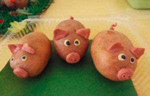 Potato crafts: 100 photo ideas for school and kindergarten children