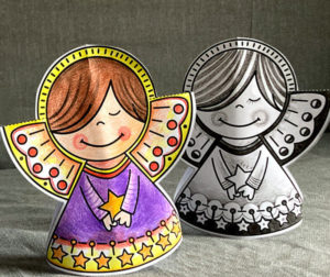 Handgemaakte engel knutselen (114 foto's) - gemakkelijke instructies ...